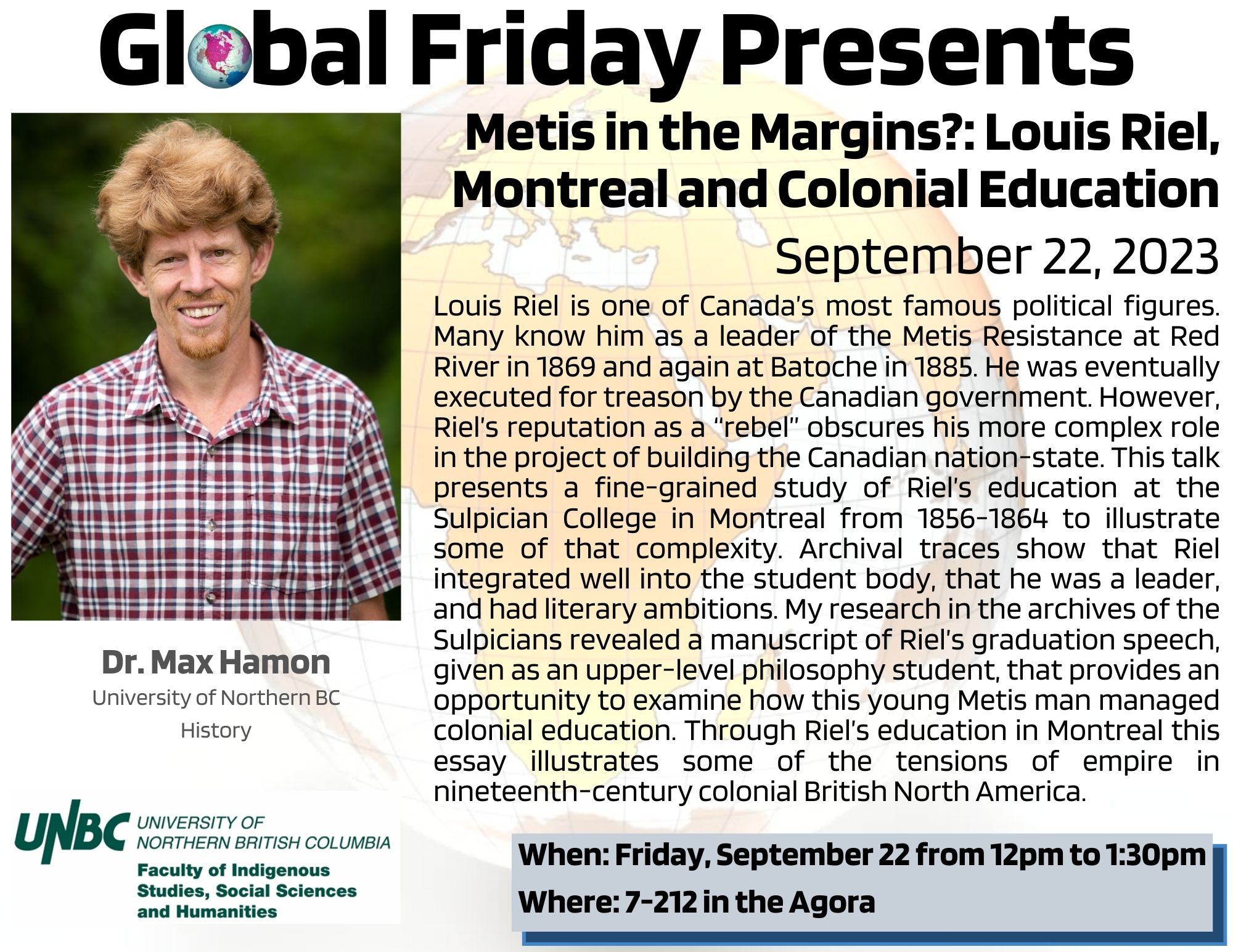 Metis in the Margins?: Louis Riel, Montreal and Colonial Education | UNBC