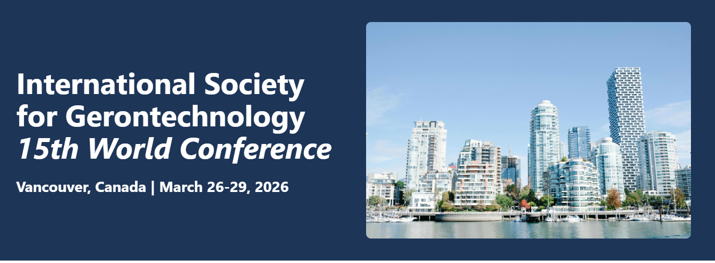 International Society for Gerontechnology (ISG) 15th World Conference ...
