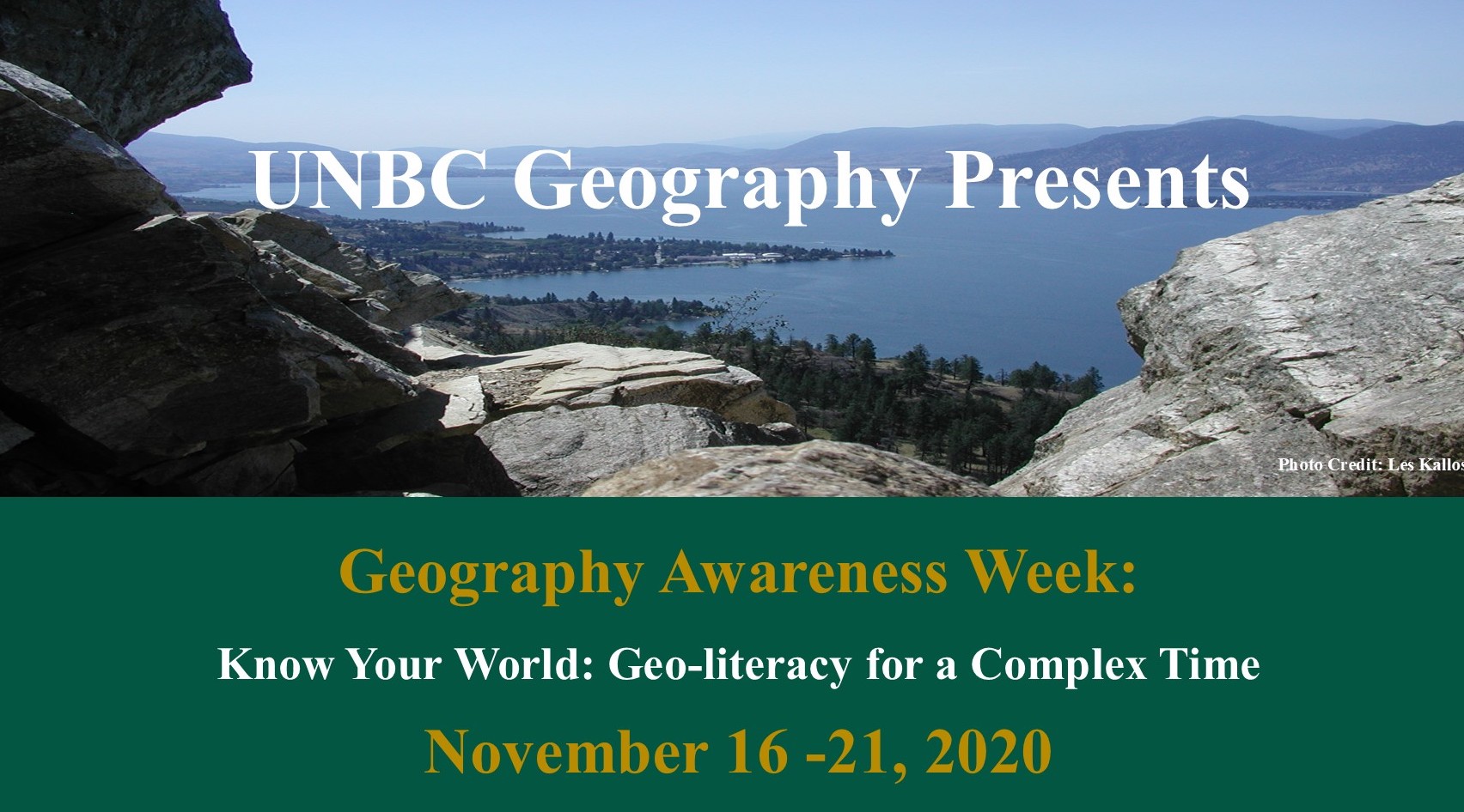 Geography Awareness Week 2020 | UNBC