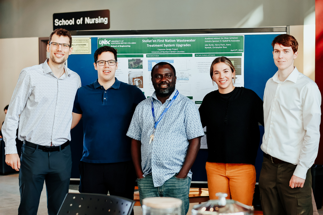 Engineering students capture second place at national competition | UNBC